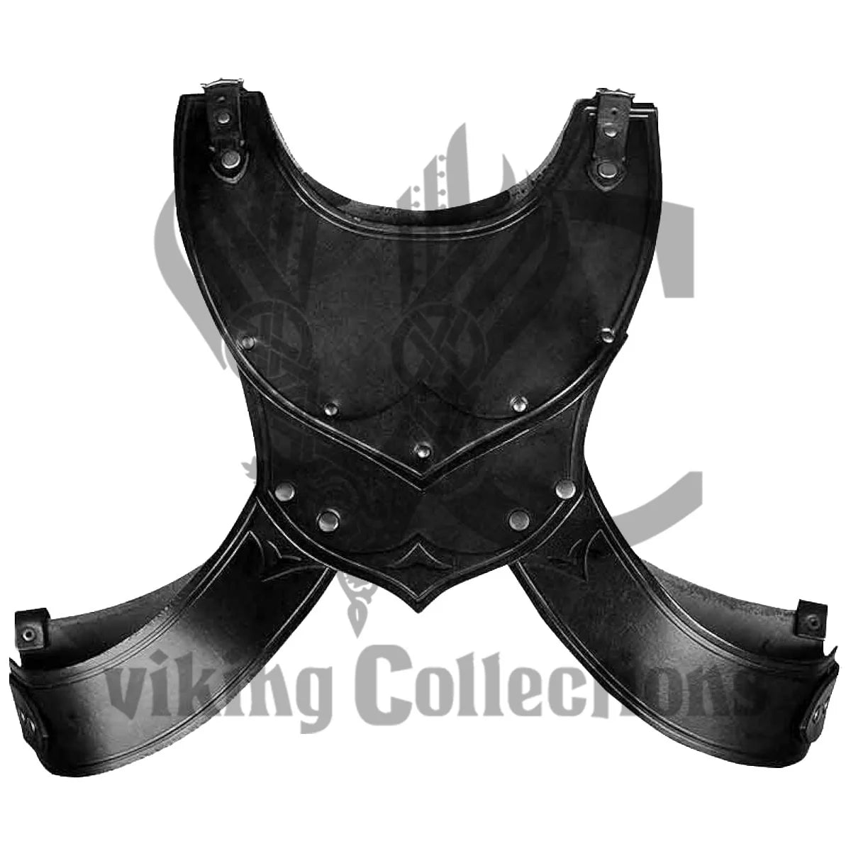 Alistair Leather Gorget – Viking Collections
