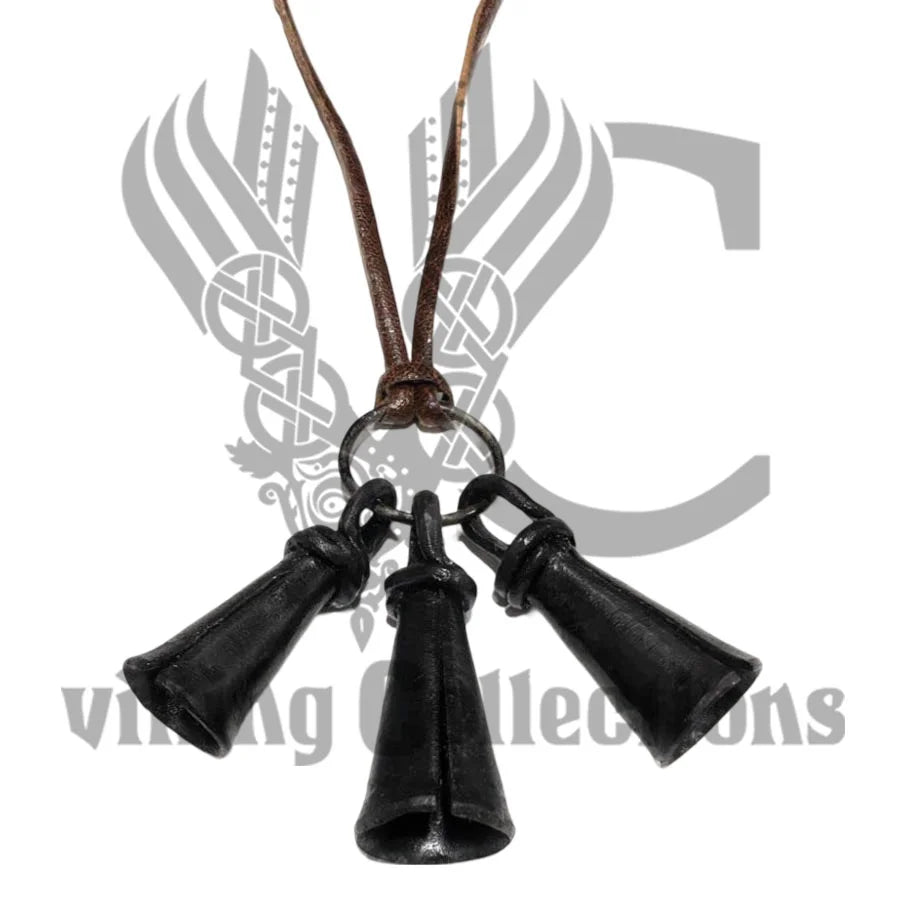 Hand Forged Pure Iron Bell Necklace – Viking Collections